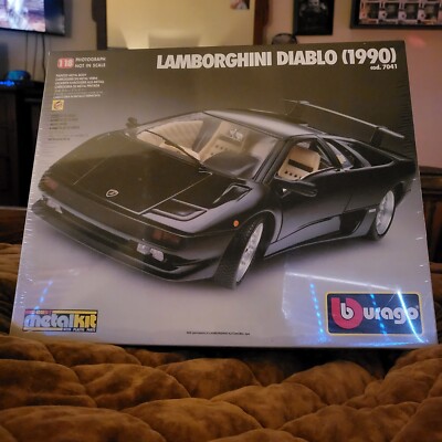 Bburago 1/18 Lamborghini Diablo 1990 Diecast Metal Kit 7041 | eBay