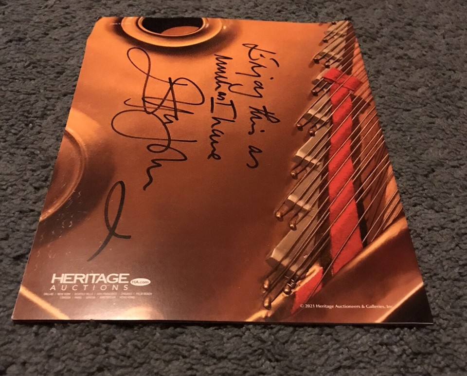 HERITAGE AUCTION Catalog SIR ELTON JOHN JULY 16-18 2021 | eBay