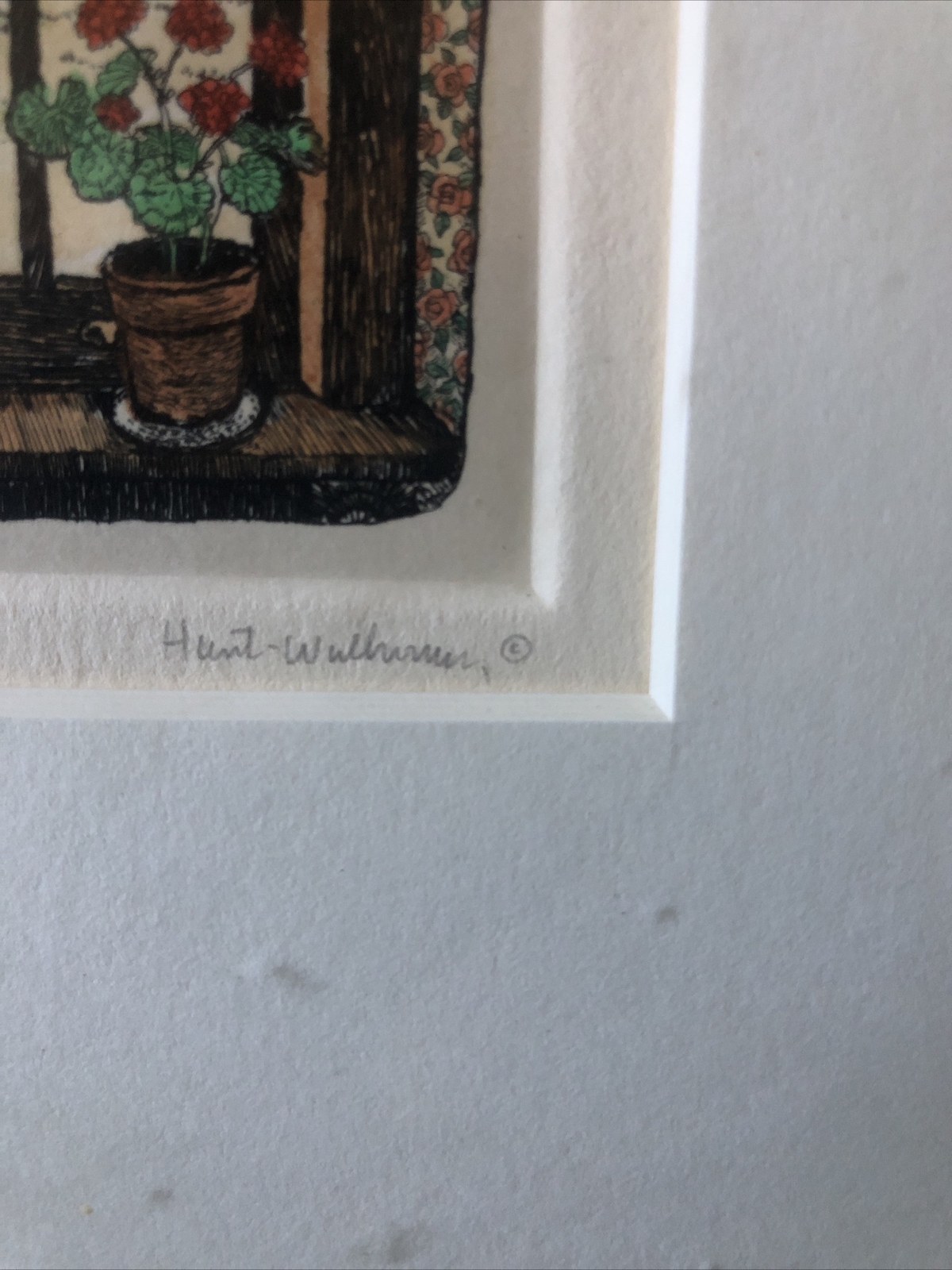 Miniature Etching titled "South View” Susan Hunt-Wulkowicz signed | eBay