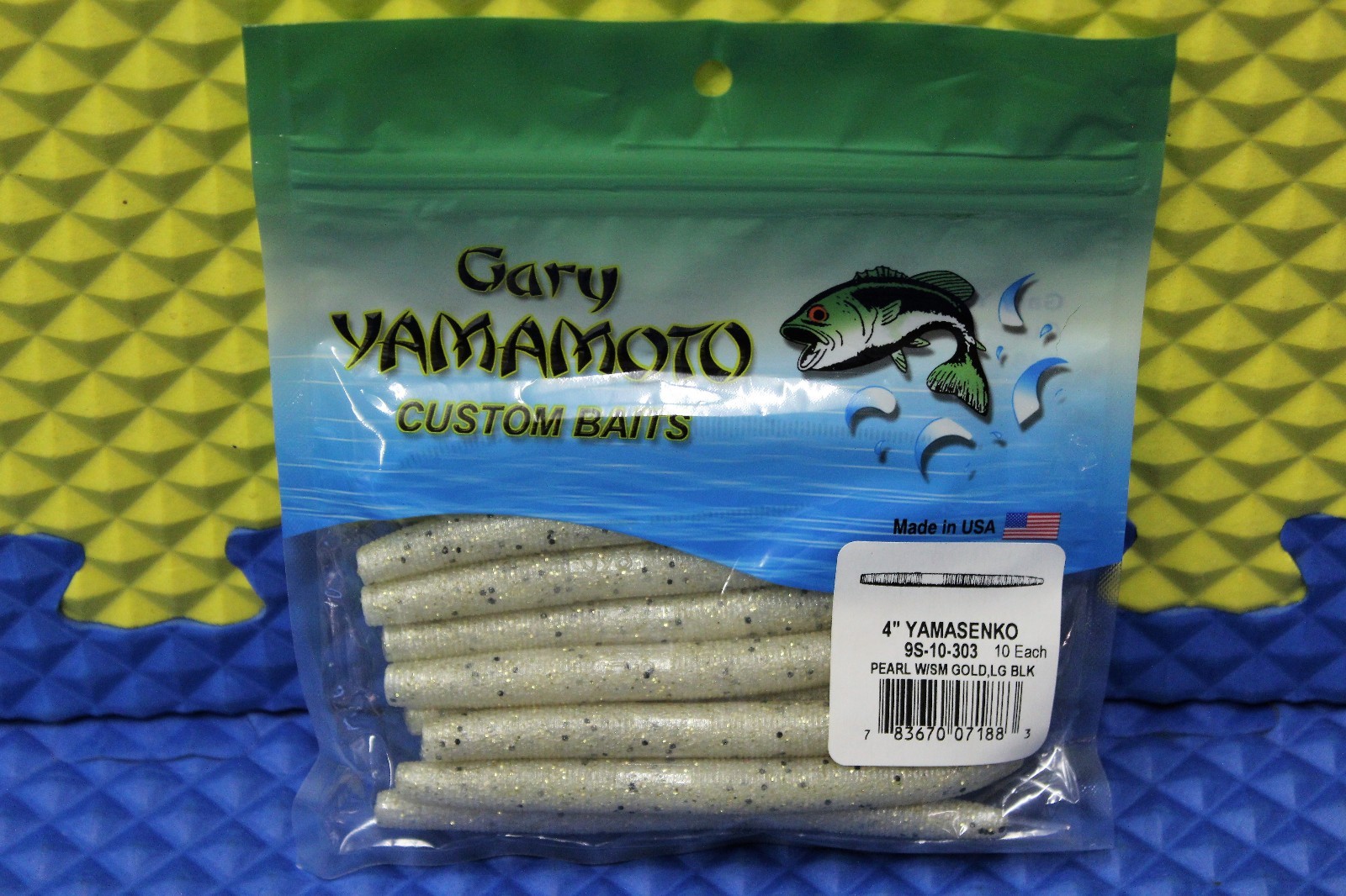Gary Yamamoto Custom Baits 4" Yamasenko 9S-10 Series 10 Pack CHOOSE ...