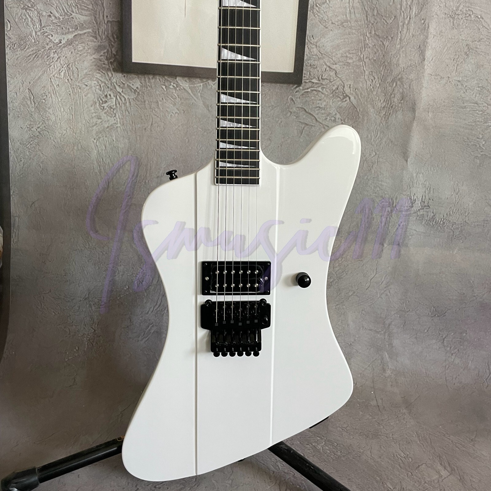 Factory Robin Crosby Custom Finish Firebird Electric Guitar Floyd Rose ...