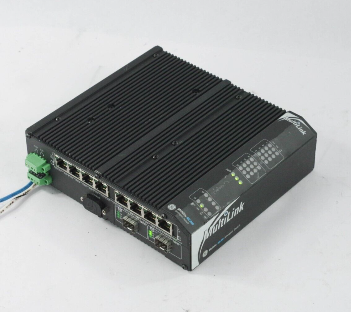 GE Multilin ML800 Switch ML800-24VS-C1-C1-H1-X ML80024VSC1C1H1X 27482-1 ...