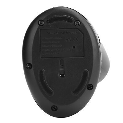 Black Optical Vertical Mouse Wireless 5D 2nd Gen Right Hand Gaming ...