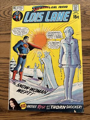 Superman's Girlfriend Lois Lane #107 (DC Comics 1971) The Snow-woman ...
