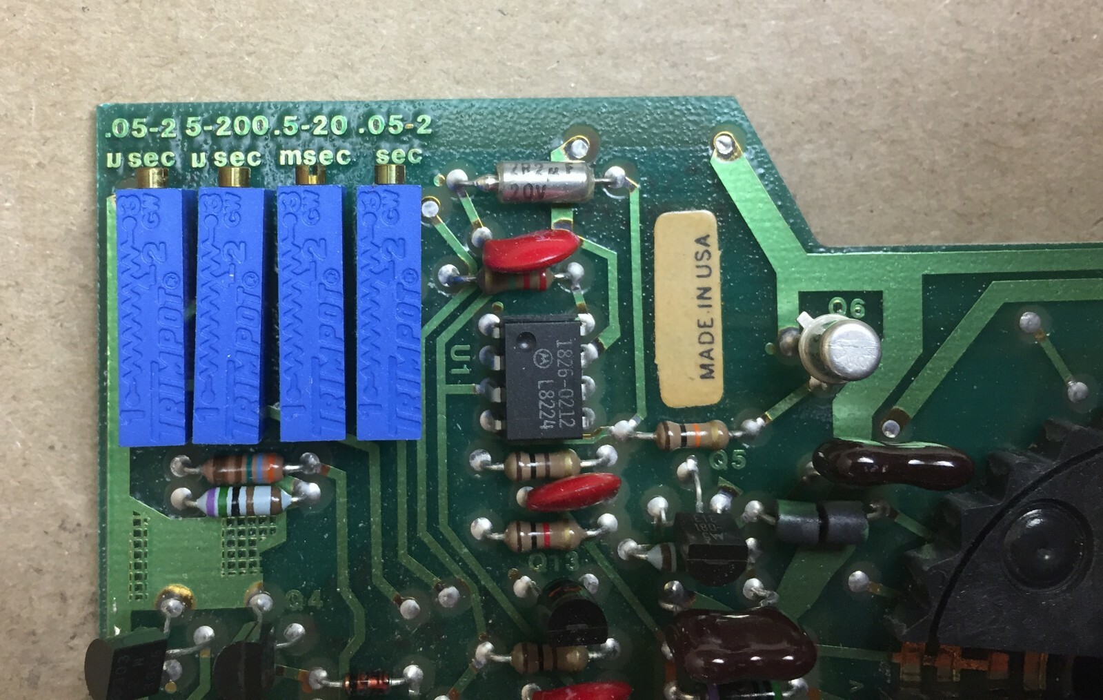 Board HP 1740A Oscilloscope 66593 or 66565 | eBay