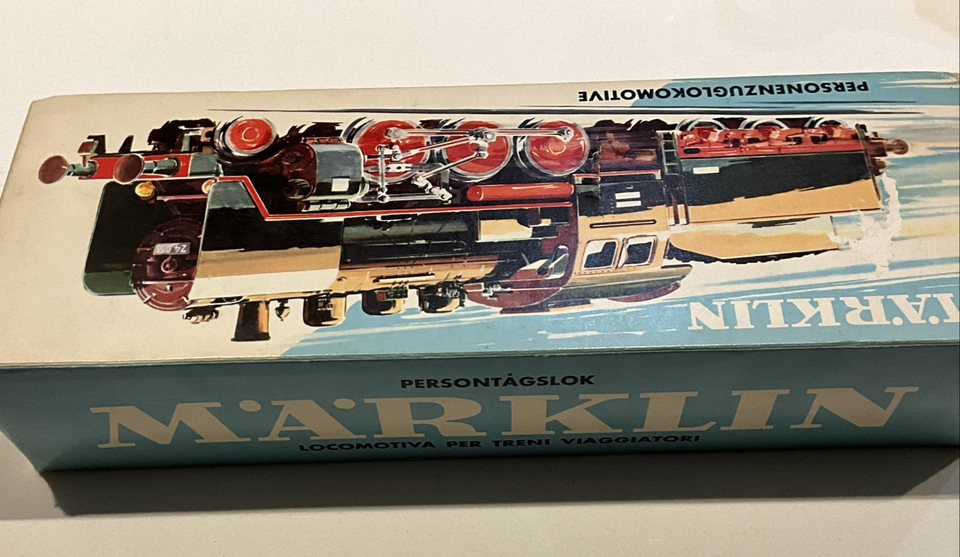1959 Marklin Locomotive Passenger Engine & Tender # 3003 West Germany ...
