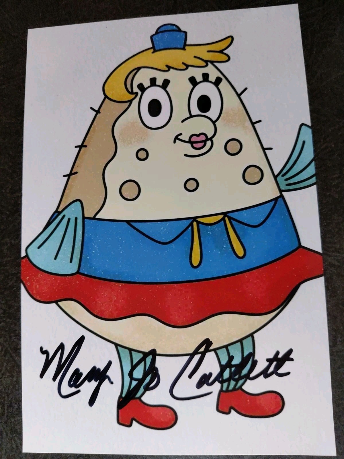 MARY JO CATLETT As MRS. PUFF Hand Signed Autograph 4X6 PHOTO ...