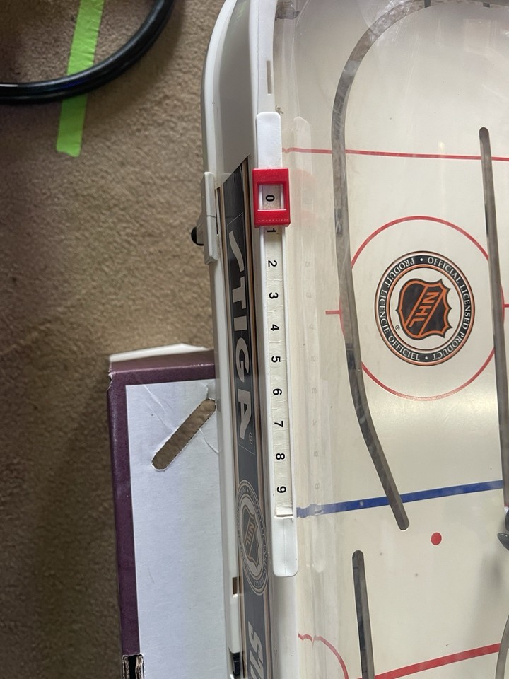 Stiga Stanley Cup Playoff slide Hockey Table With Bubble Dome/4 teams ...