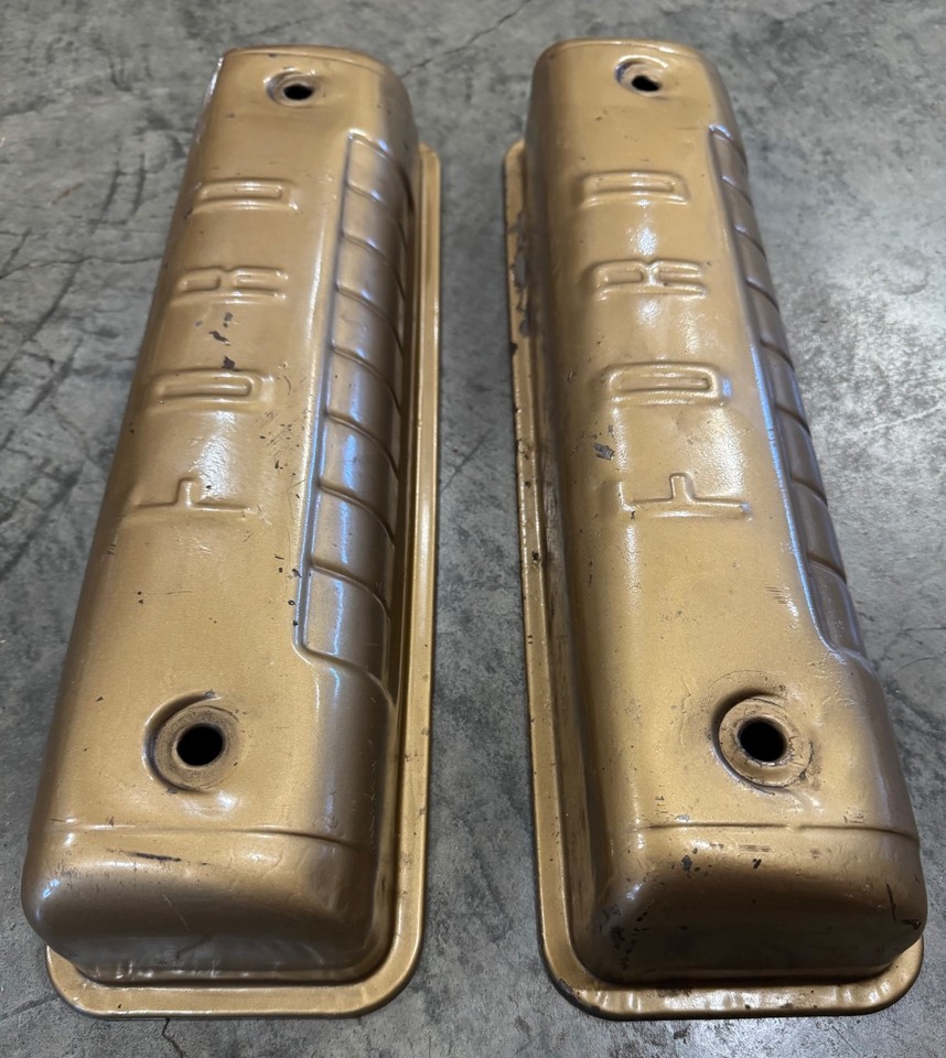 Vintage 1954 - 1964 Ford Y-block Valve Covers 272 292 312 Y Block ...