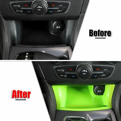 4pcs Inner Center Gear Shift Storage Box Cover Trim for Dodge Charger ...