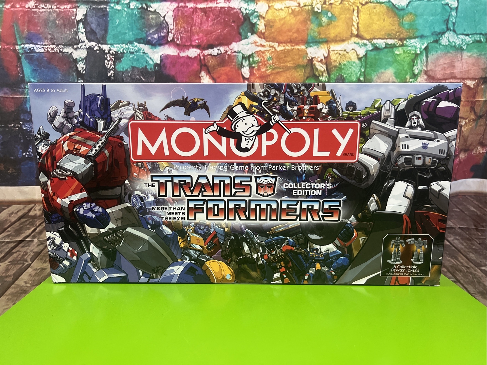 Transformers Monopoly Board Game Collector's Edition 2007 with Pewter ...