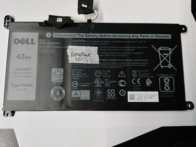 Genuine YRDD6 Battery for Dell Inspiron 5482 5485 7586 3583 5491 5591 ...