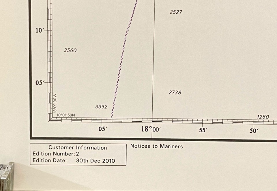 Admiralty 611 Cabo Roxo To Port Kamsar Africa West Coast Map Charts ...