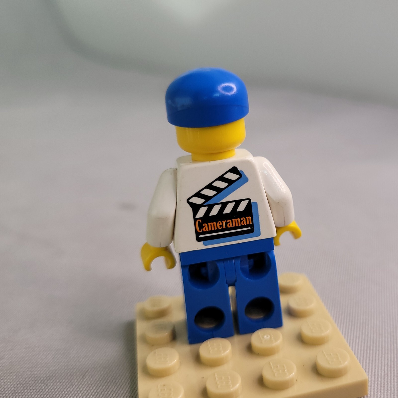 LEGO City Studios Cameraman Minifigure with Blue Hat | eBay