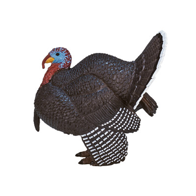 Mojo MALE TURKEY Wild zoo animals play model figure toys plastic forest ...