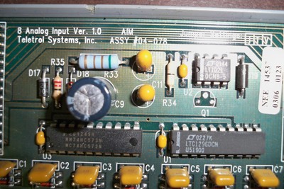 TELETROL SYSTEMS INC. 04-078 8 ANALOG INPUT VERSION 1.0 Used | eBay