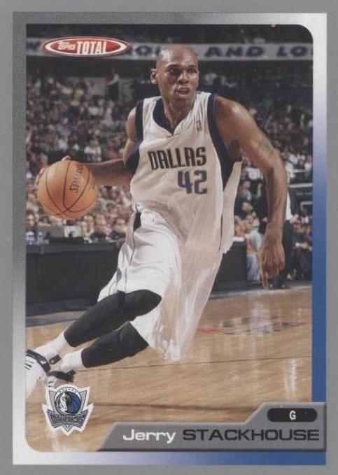 2005-06 Topps Total - Jerry Stackhouse #92 Silver for sale online | eBay