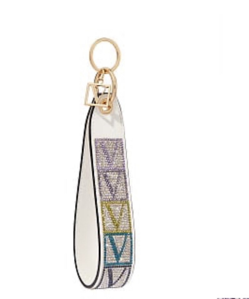 NWT VICTORIA’S SECRET RHINESTONE WRISTLET KEYCHAIN STRAP VS Key Holder ...