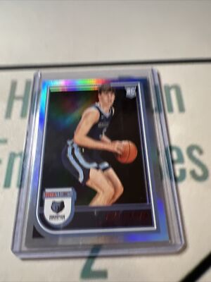 JAKE LaRAVIA Grizz 2022-23 Panini NBA Hoops Red Impulse Case Hit SSP RC ...