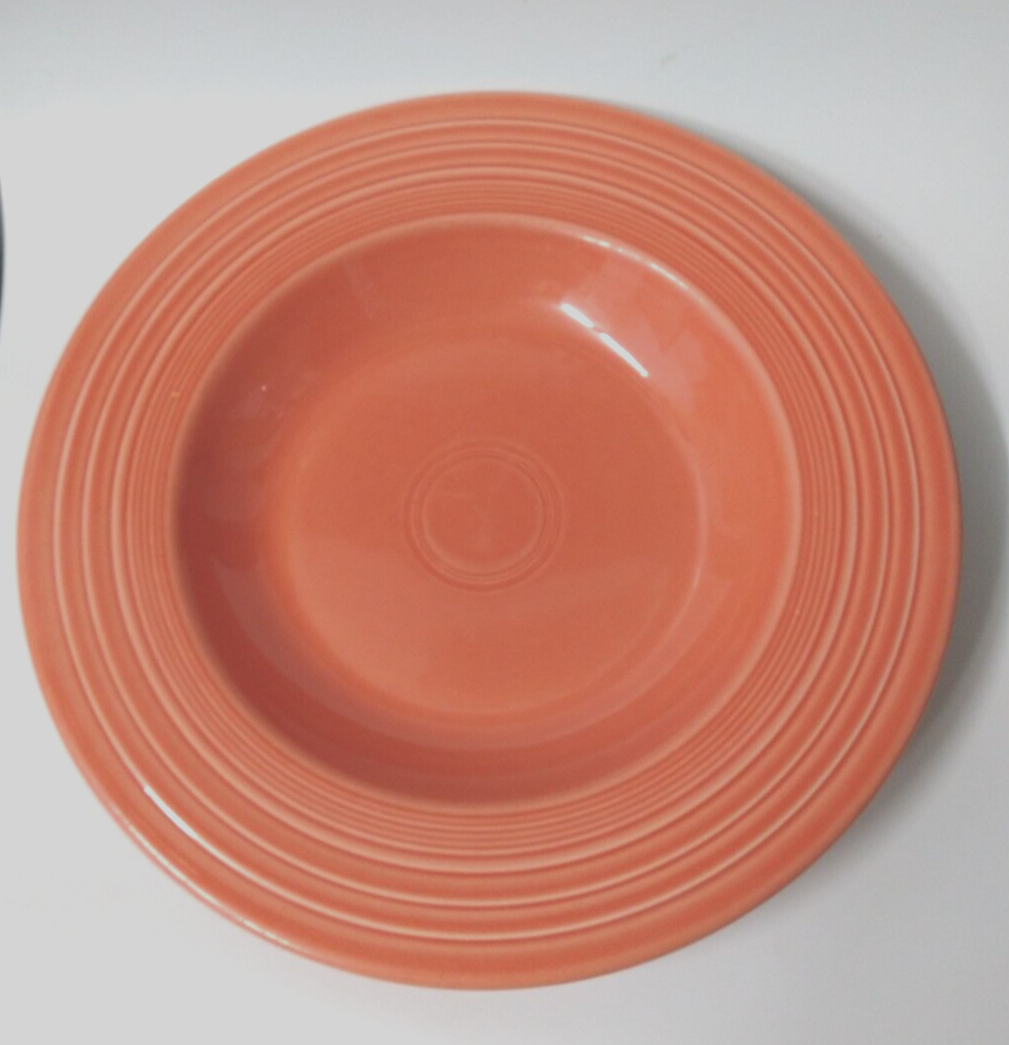 Fiestaware Persimmon 12” Pasta Bowl Homer Laughlin Fiesta 1995-2008 | eBay