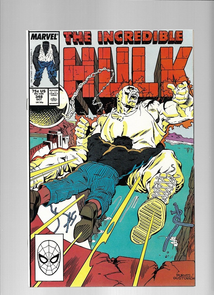 Incredible Hulk 346 348 349 350 Spider-Man Nick Fury Peter David Todd ...