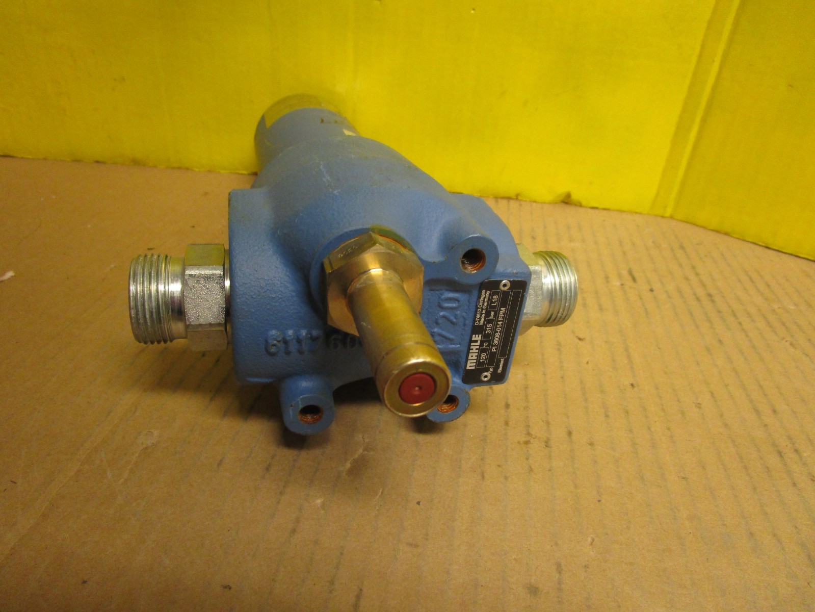 SCA MAHLE HYDRAULIC PRESSURE FILTER HOUSING 0710.0027 PI 3608-014 FPM ...