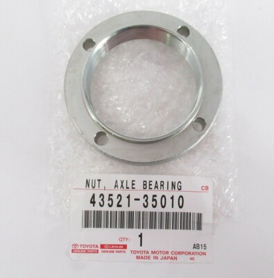 Genuine OEM Toyota 43521-35010 Axle Bearing Nut | eBay