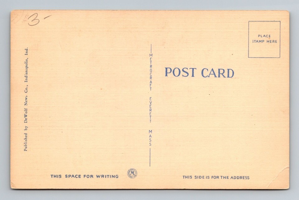 Indianapolis IN-Indiana, Murat Temple, Antique, Vintage Souvenir ...