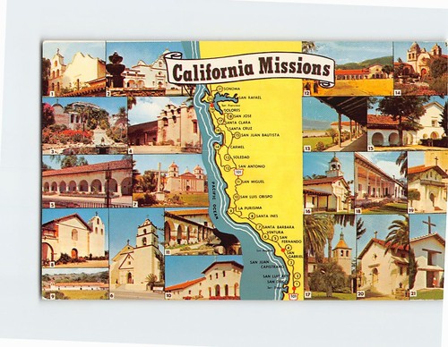 Postcard California Missions California USA | eBay