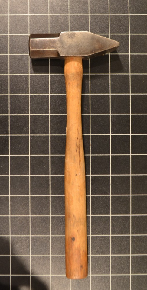 FAYETTE PLUMB ENGINEERS HAMMER SOLID CAST STEEL VINTAGE USED CONDITION ...