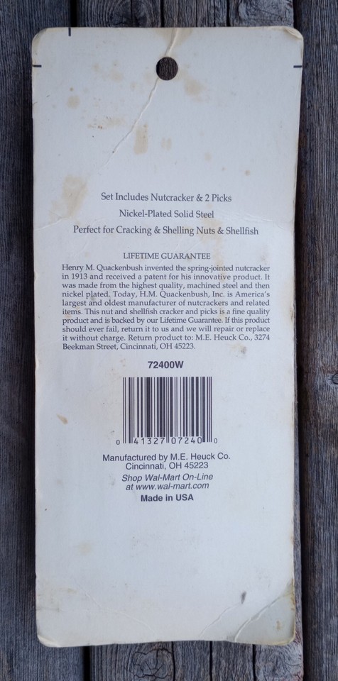 Vintage HMQ Nutcracker Set USA Solid Steel Set Of 3 | eBay