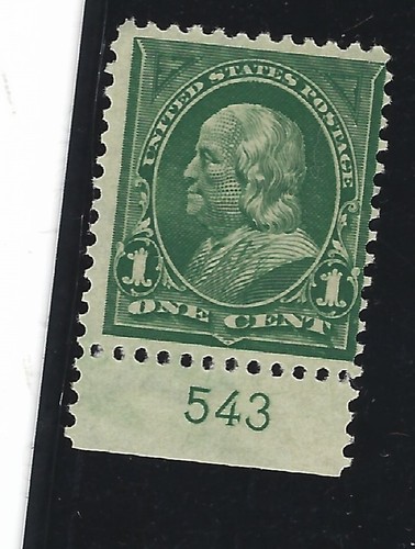 U.S. Stamp, Scott #279 plate number single , No Gum | eBay