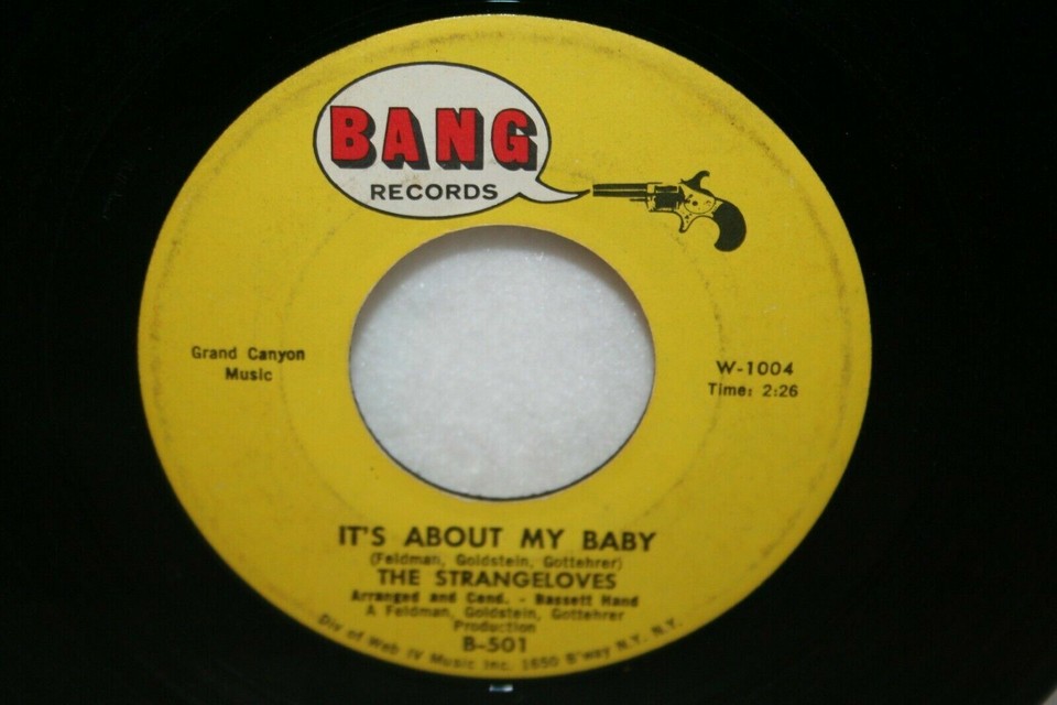 THE STRANGELOVES I Want Candy 45 BANG 501 Psych Garage Rock 1965 | eBay
