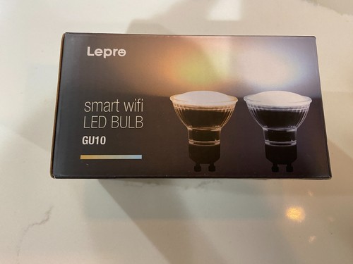 Lepro GU10 Smart LED Bulb-Alexa & Google-Dimmable App-50W Equiv-2.4G ...