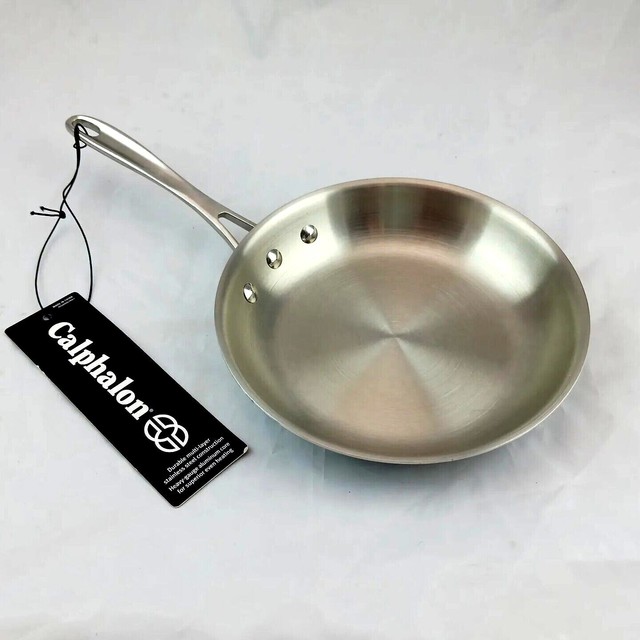 Calphalon Stainless Steel Fry Pan 8" 1388 Omelette Skillet for sale ...