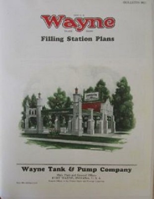 1920s WAYNE VISIBLE CYLINDER GAS PUMP Gas Station Photos & Drawings ...