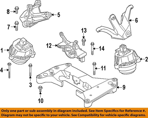 BMW OEM 16-18 750i 4.4L-V8 ENGINE-Mount bracket bolt 07119904956 for ...