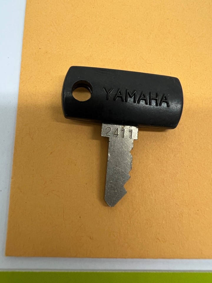 NOS YAMAHA MOTORCYCLE KEY GENUINE JAPAN ORIGINAL OEM PRE CUT # 2411 | eBay
