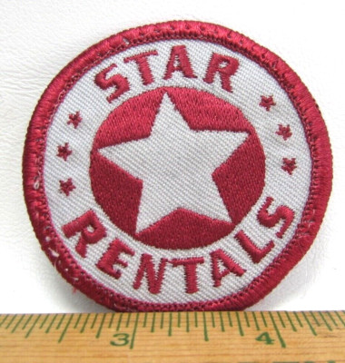 Vintage Star Rentals Jacket Patch Portland Oregon Equipment Tool ...