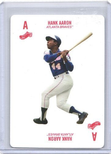 2019 52 Card Game Hank Aaron Ace Cleat | eBay
