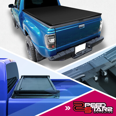 SOFT TRI-FOLD TONNEAU COVER FOR 1993-2004 RANGER FLARESIDE 6' BED ...