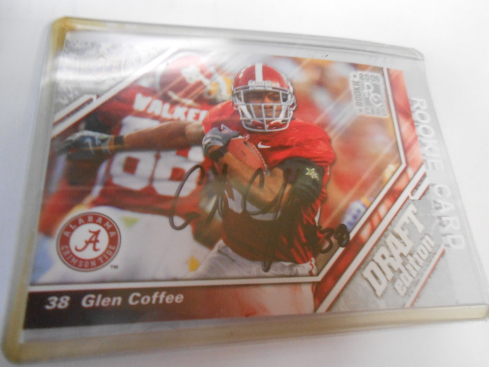 ALABAMA Football Autograph ROOKIE Card- Upper Deck No.28 GLEN COFFEE | eBay