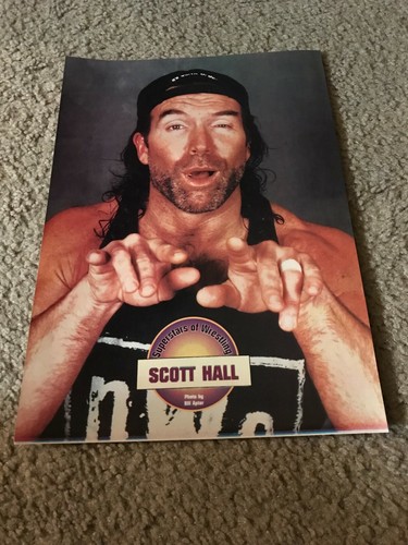 Vintage WCW SCOTT HALL NWO Wrestling Pinup Photo 1990s WWF RAZOR RAMON ...
