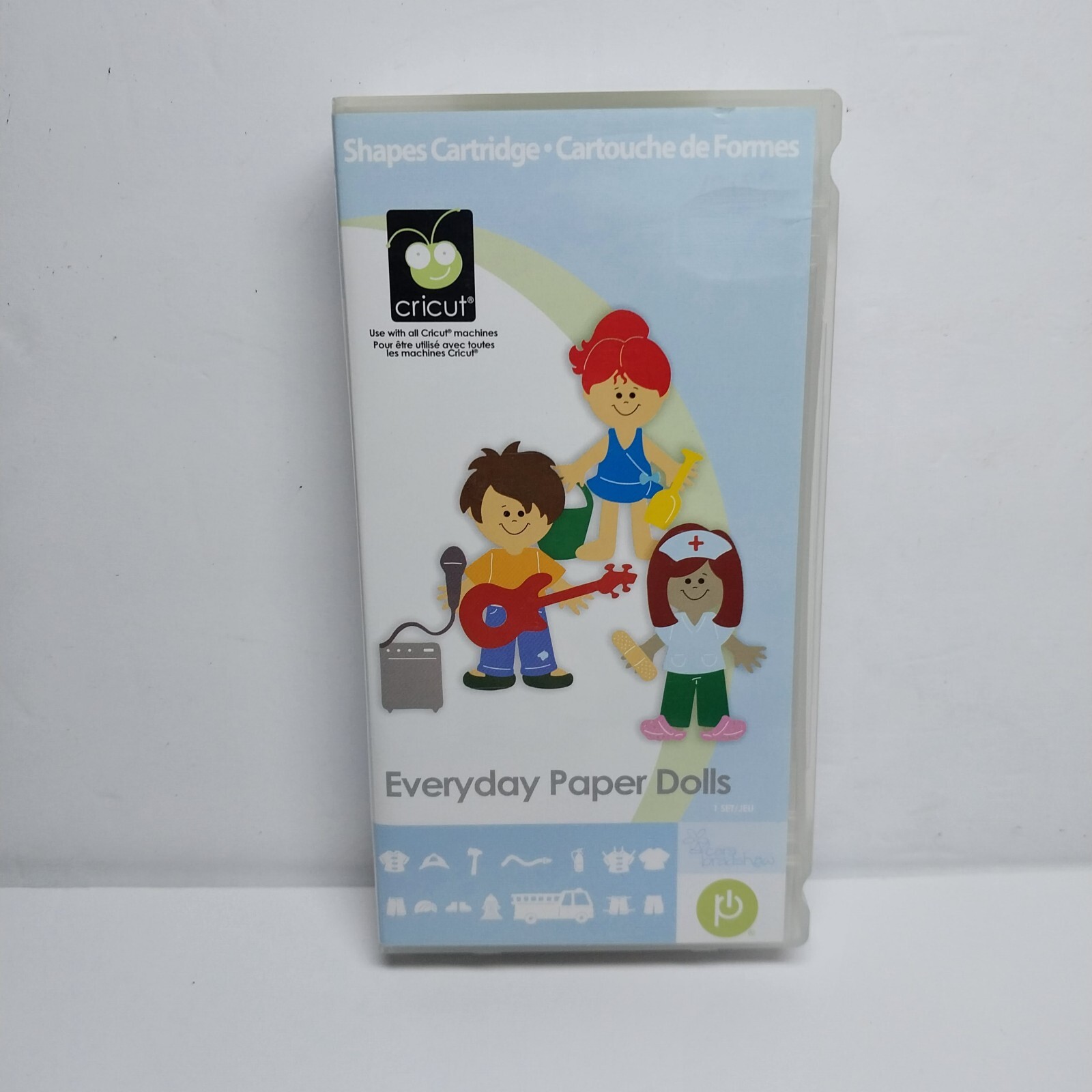 Cricut Shapes Cartridge Everyday Paper Dolls 291042 Complete | eBay