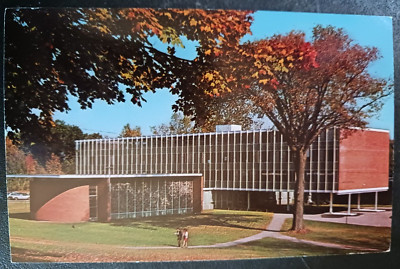vtg postcard Trinity College Burlington VT Our Lady Mercy Chapel Mother ...
