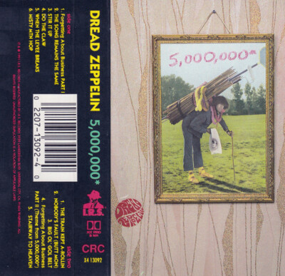 Dread Zeppelin - 5000000 (Audio Cassette) Cassette ** Free Shipping ...