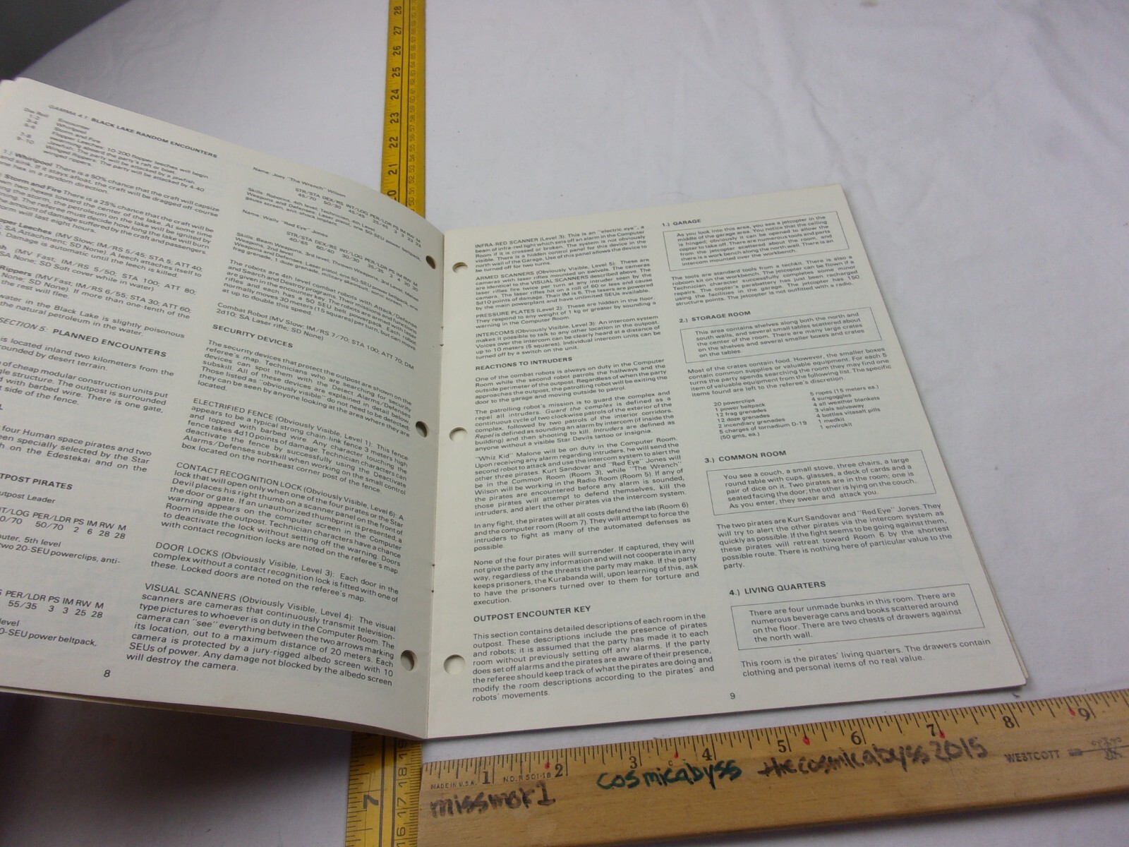 STAR Frontiers Volturnus, Planet of Mystery SF1 TSR 1982 RPG book ...