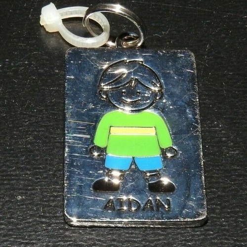 AIDAN Name Charm for Key ring or whatever you may want to put it on | eBay