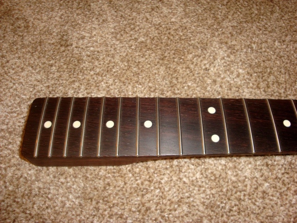 RARE WENGE TELE NECK 21f Musikraft Head Adjust Truss Rod Great Tone! | eBay