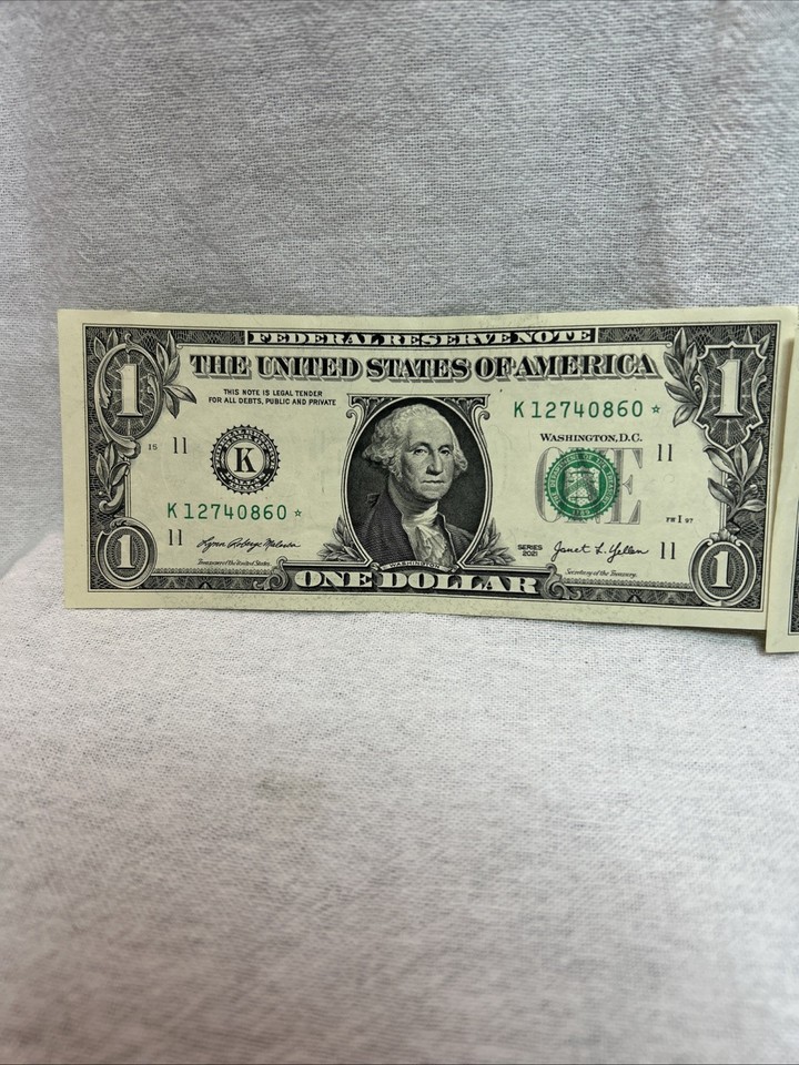 1 bill star notes Consecutive #’s | eBay